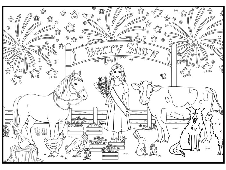Children's Colouring-in Competition - Berry Show